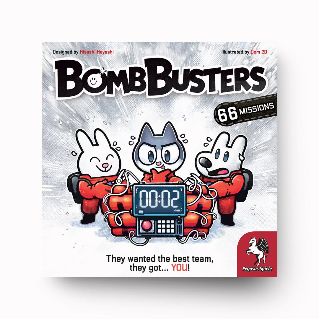 Bomb Busters | Co-Op Deduction Board Game | Family Game – USTUDIO