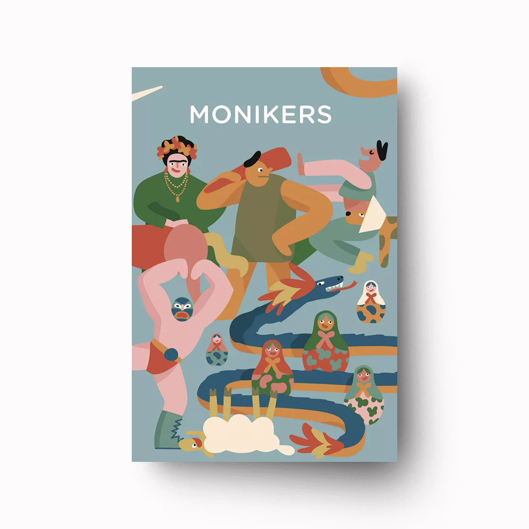 Monikers | Funny Charade Guessing Game for Parties + Large Groups – USTUDIO