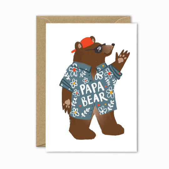 Papa Bear | Father's Day Card by Jade Fisher – USTUDIO