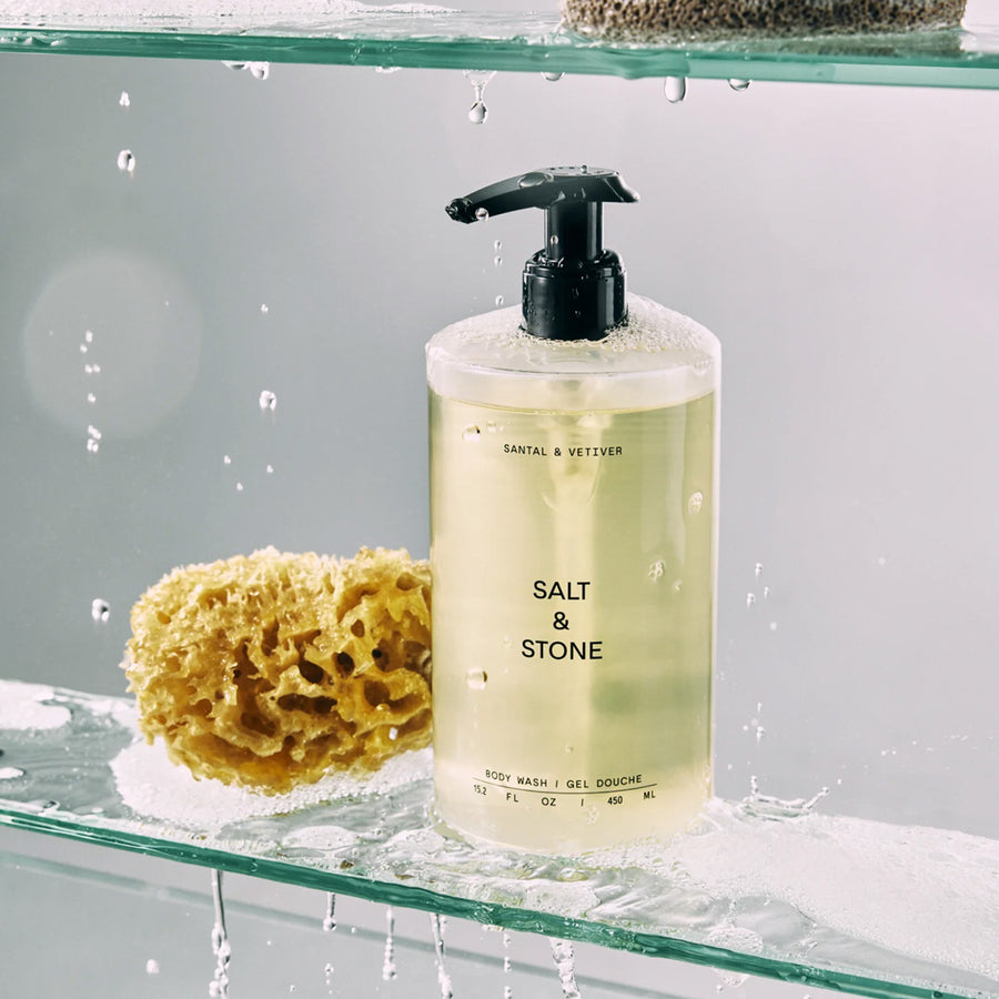 Salt & Stone Body Wash | Santal + Vetiver | 450ml – USTUDIO