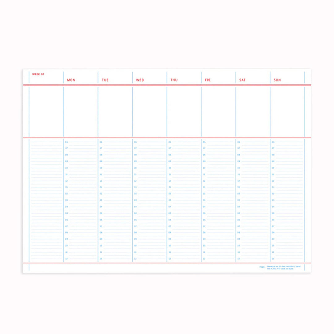 Paperian | Weekly Desk Planner Notepad | A4 – USTUDIO
